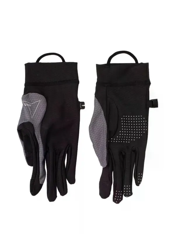 ROA Textured Panel Gloves - Black
