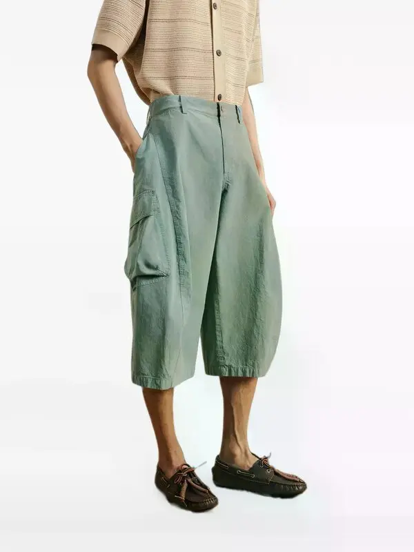 CROQUIS Relaxed-fit Cargo Shorts - Green