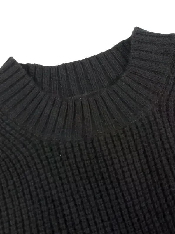 Sacai Color-block Knitted Sweater