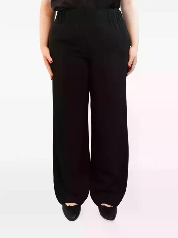 Pauw Wide-leg Trousers - Black
