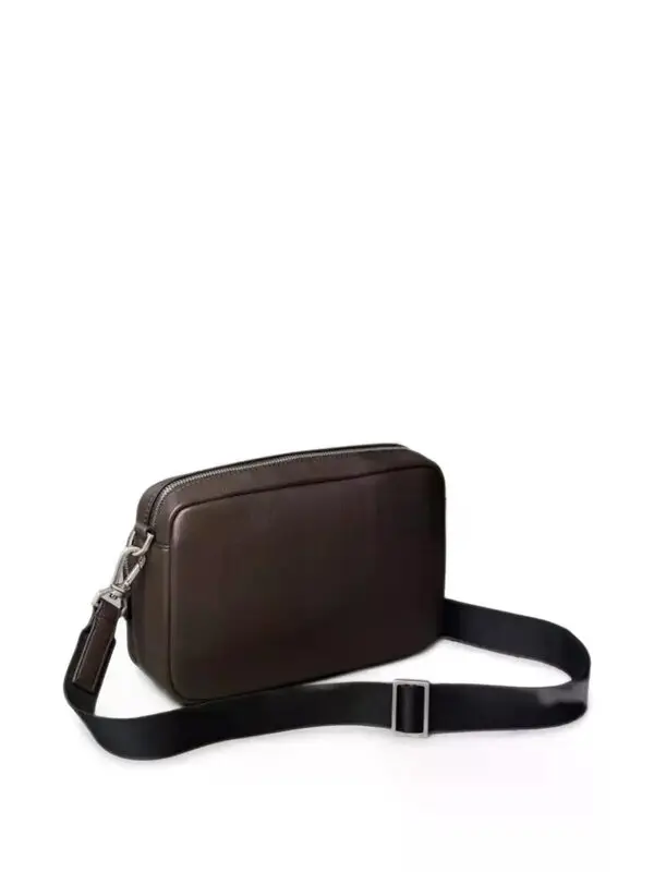 Calvin Klein Logo-print Pebbled Messenger Bag