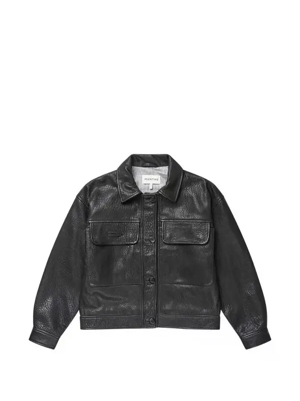 Munthe Vineth Button-up Jacket - Black