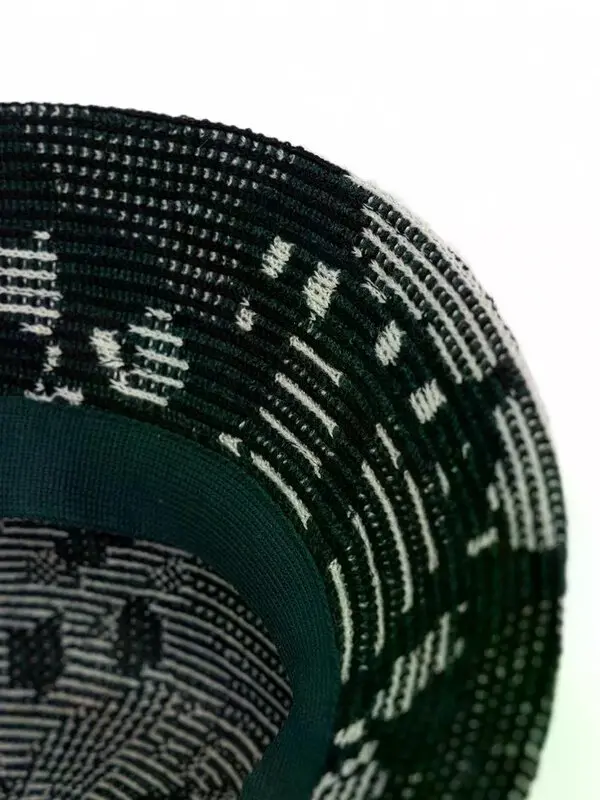 KANGOL Abstract Pattern Bucket Hat - Green