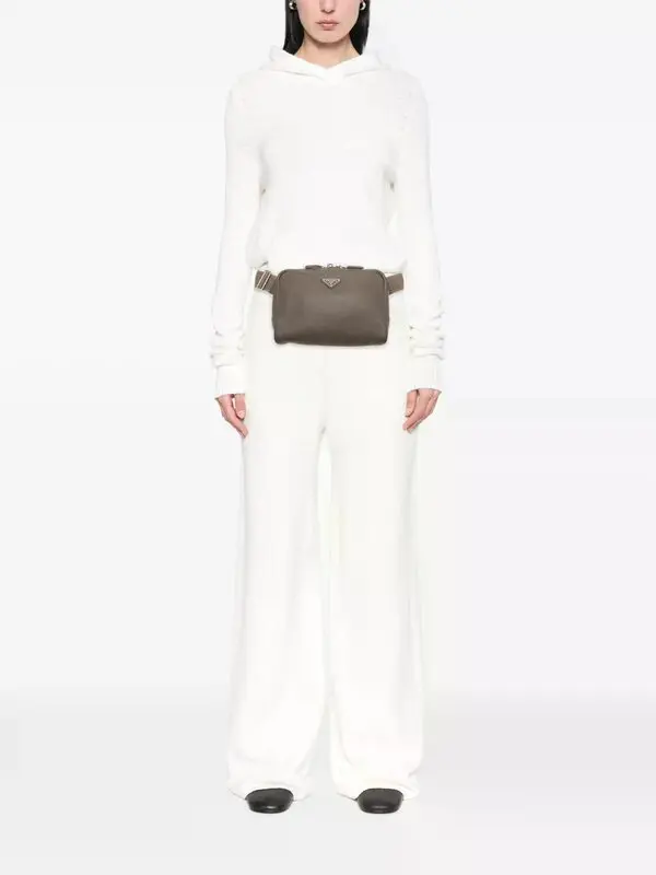 Prada 2013-2026 Vitello Daino Zip Belt Bag