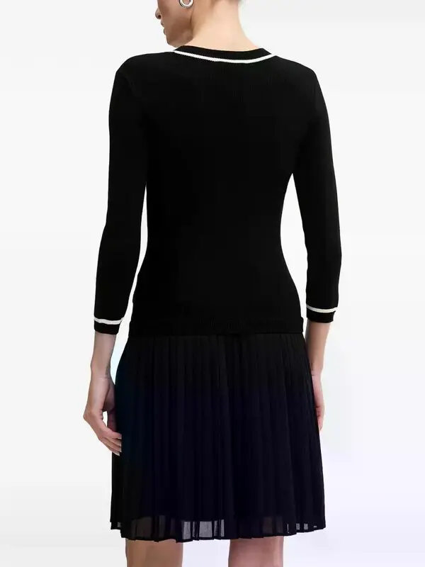 MORGAN Pleated Mini Dress