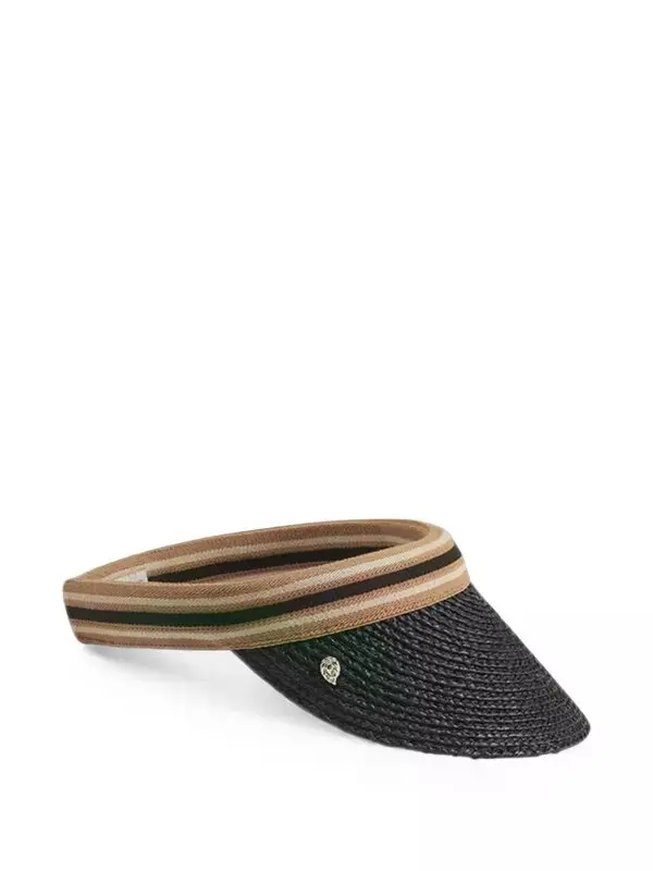 Helen Kaminski Bianca 8 Striped Woven Visor
