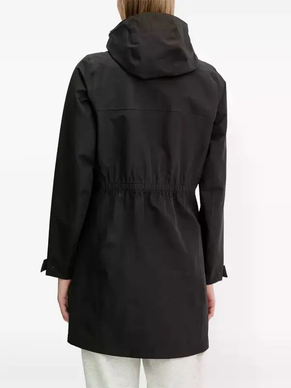 JACK WOLFSKIN Terraview Hooded Logo-print Coat