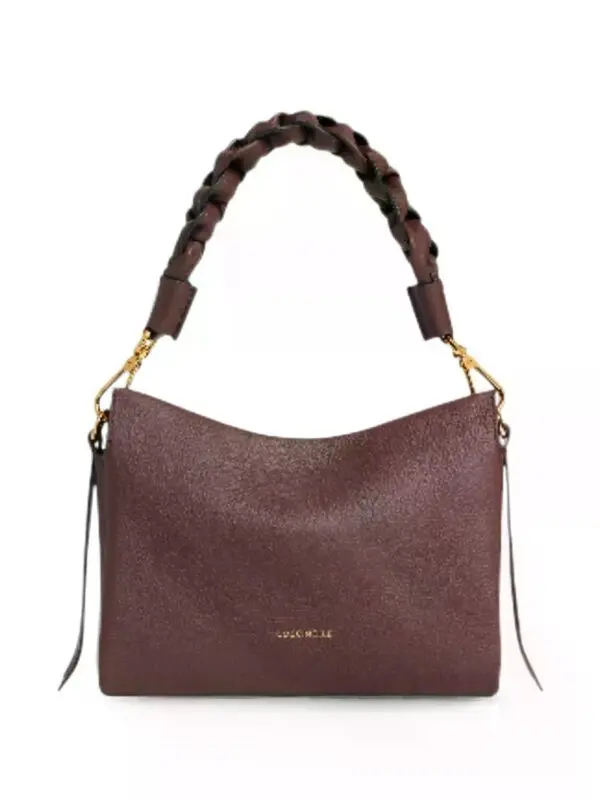 COCCINELLE Small Boheme Braided-handle Leather Tote Bag