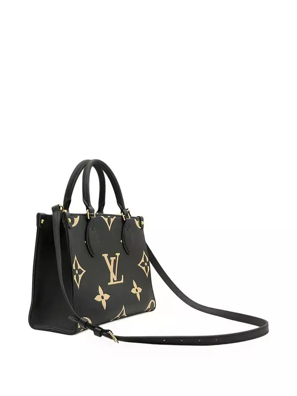 LOUIS VUITTON Monogram Empreinte Giant Onthego Pm Satchel