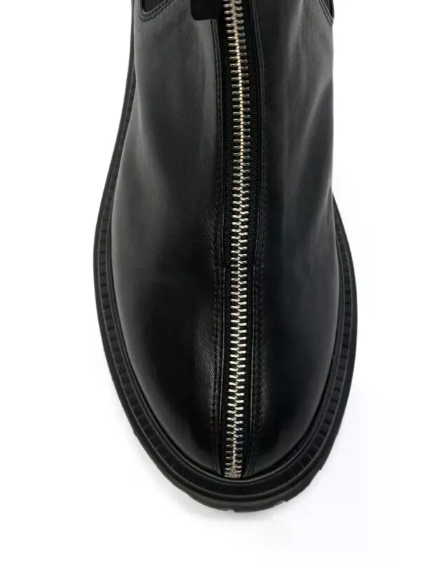 HALMANERA Rue28 Front-zip Ankle Boots