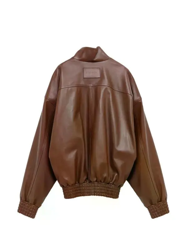 Balenciaga Logo-patch Panelled Jacket