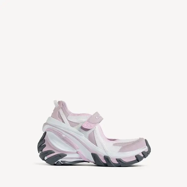 Balenciaga Hydra Mary Jane Sneaker - Pink