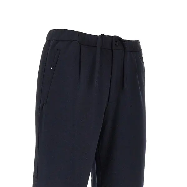 Emporio Armani Jersey Trousers With Elasticated Waist