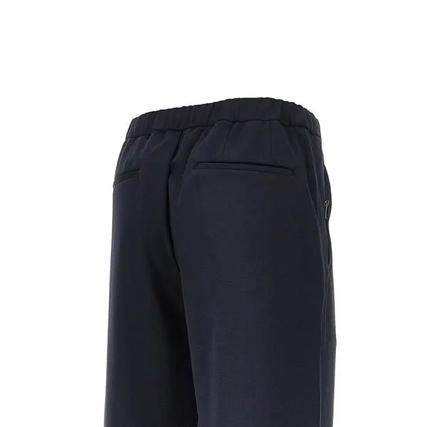 Emporio Armani Jersey Trousers With Elasticated Waist
