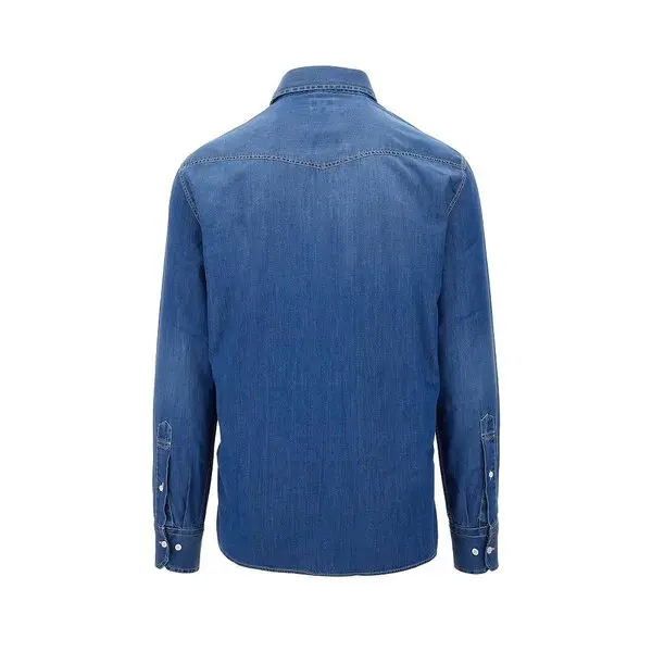 Brunello Cucinelli Easy Fit Deni Shirt An