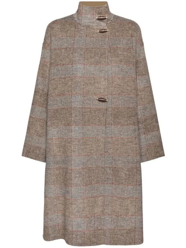 ELENA MIRO` Coat - Brown