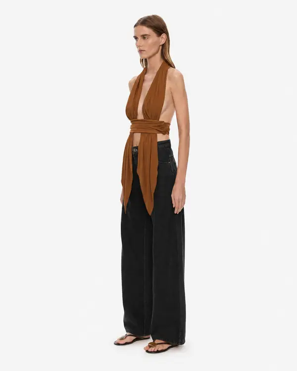 Christopher Esber Relaxed Denim Quartz Jean