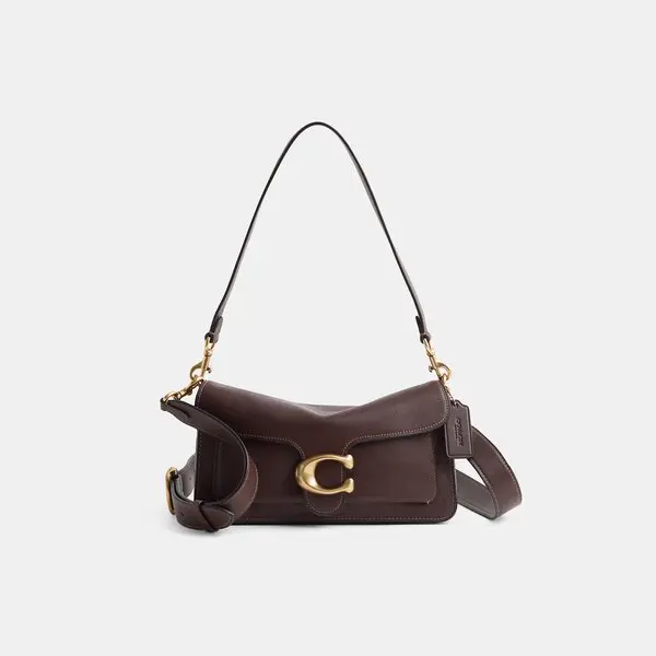 COACH Restored Tabby Shoulder Bag 26 - Brass/maple