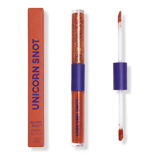 UNICORN SNOT Quiet Riot Glitter Lip Duo