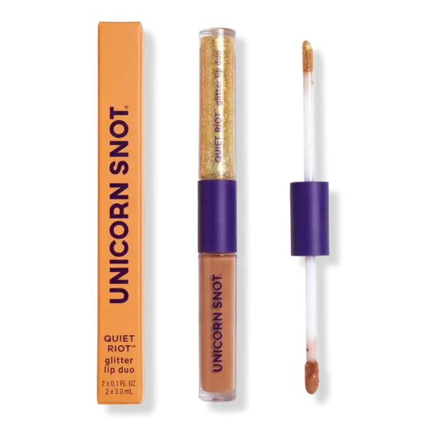 UNICORN SNOT Quiet Riot Glitter Lip Duo