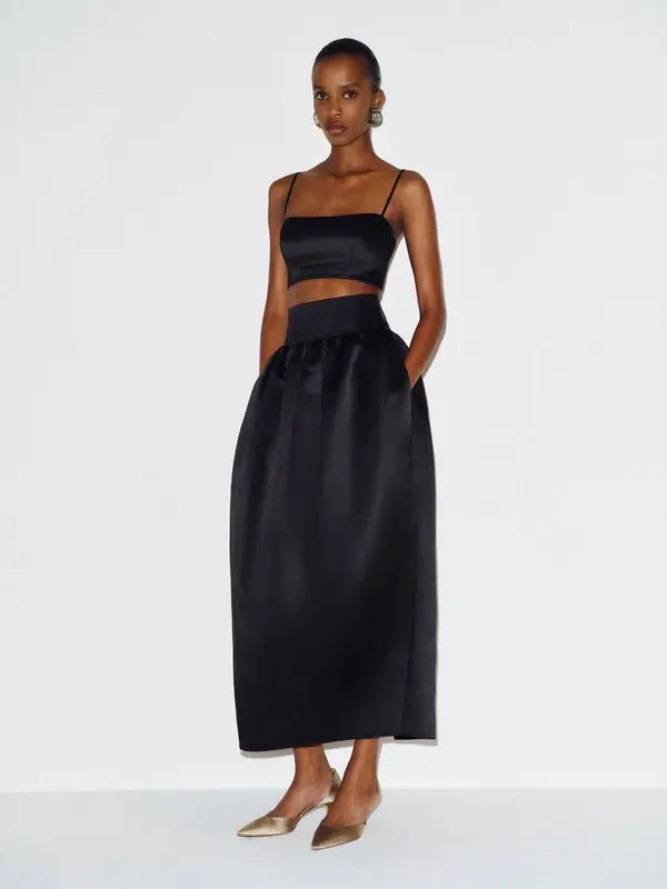 REFORMATION Landon Two Piece - Black