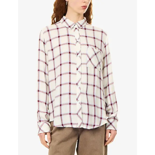 Rails Hunter Check-print Wovem Shirt