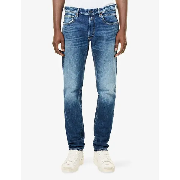 REPLAY Willbi Slim-fit Cotton Denim Jeans