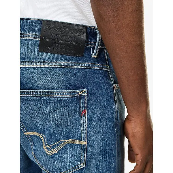 REPLAY Willbi Slim-fit Cotton Denim Jeans