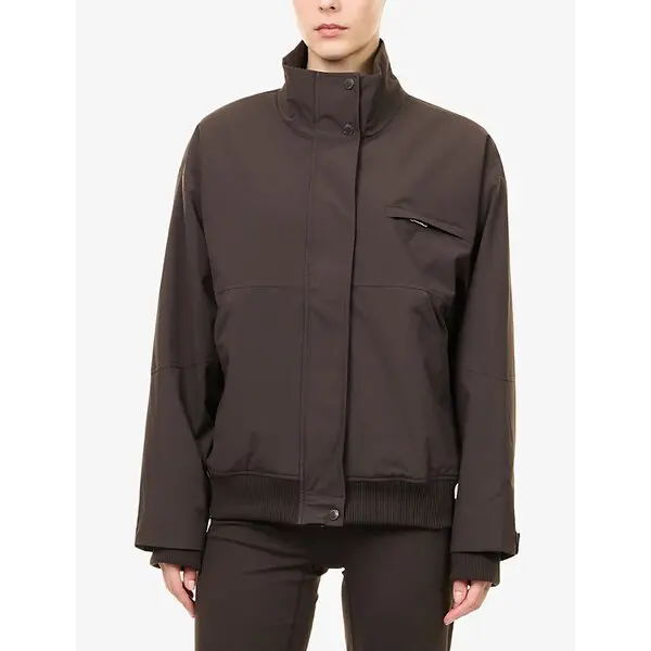 ADANOLA Soft-shell Funnel Neck Jacket