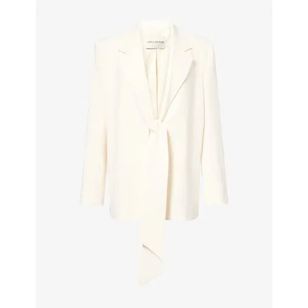 Camilla And Marc Darien Woven Blazer - Cream