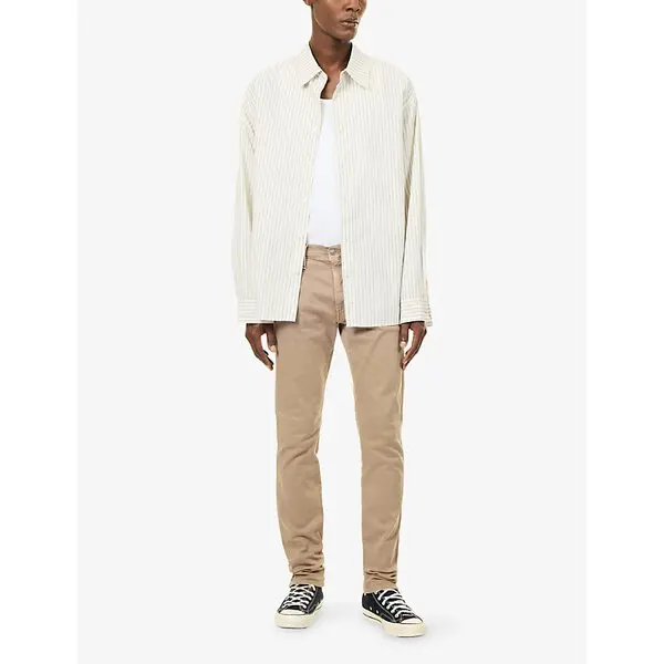 REPLAY Anbass Slim-fit Cotton-blend Denim Jeans