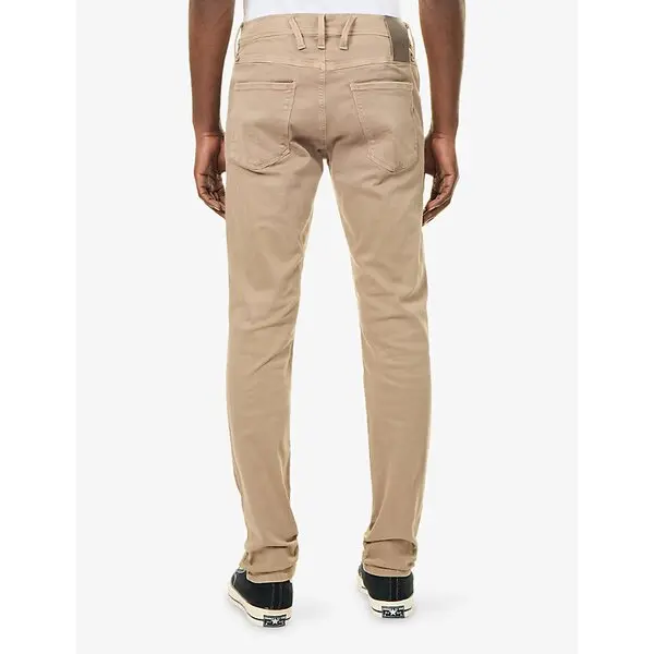 REPLAY Anbass Slim-fit Cotton-blend Denim Jeans