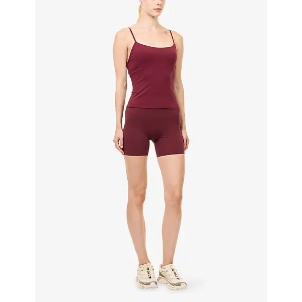 ADANOLA Logo-print Stretch-jersey Tank Top