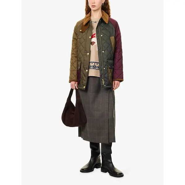 Barbour Patchwork Quilted Soft-shell Jacket