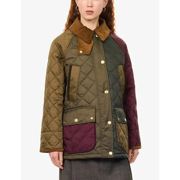 Barbour Patchwork Quilted Soft-shell Jacket