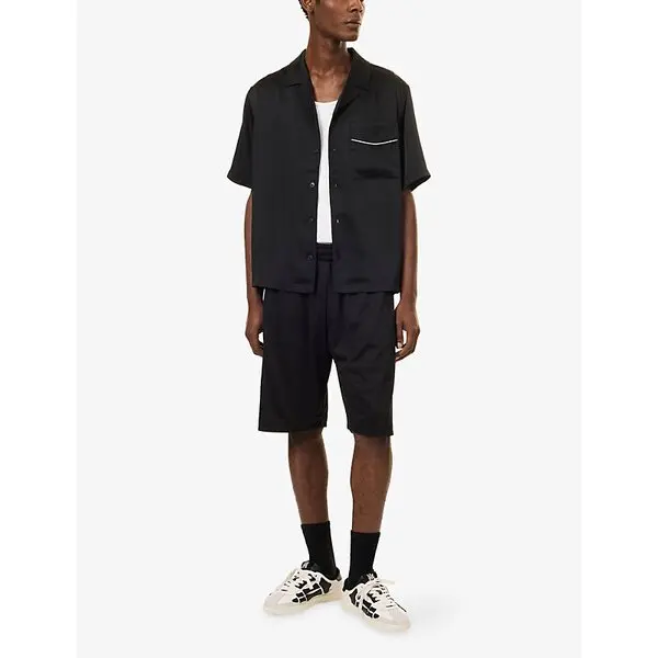 1886 Hawaii Short-sleeve Satin Shirt