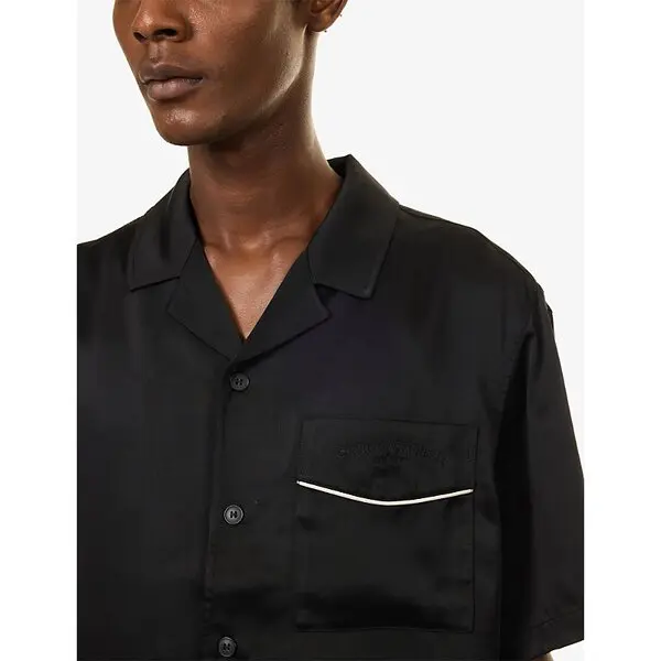 1886 Hawaii Short-sleeve Satin Shirt