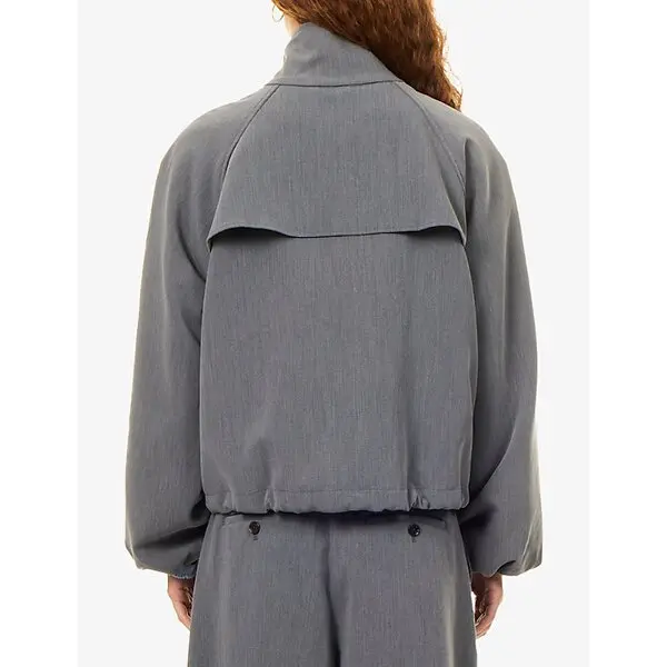 Rails Blake Funnel-neck Woven Jacket