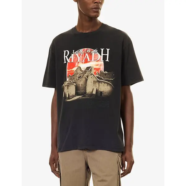1886 Riyadh Graphic-print Cotton T-shirt