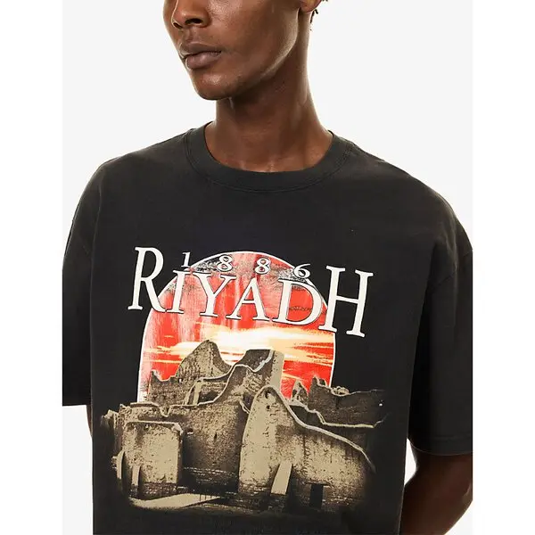 1886 Riyadh Graphic-print Cotton T-shirt