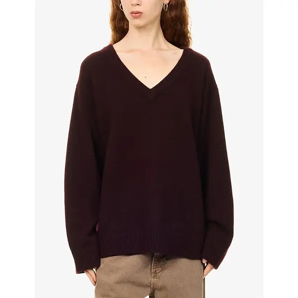FRAME The Everyday V-neck Cashmere Jumper