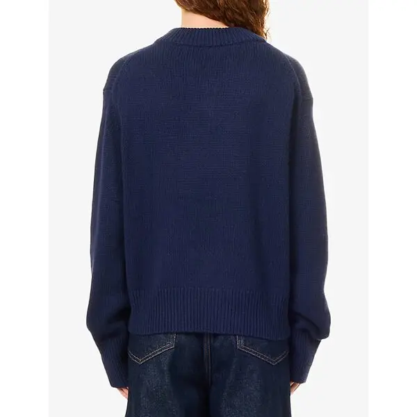 Rails Lidya V-neck Cotton, Wool And Cashmere Jumper