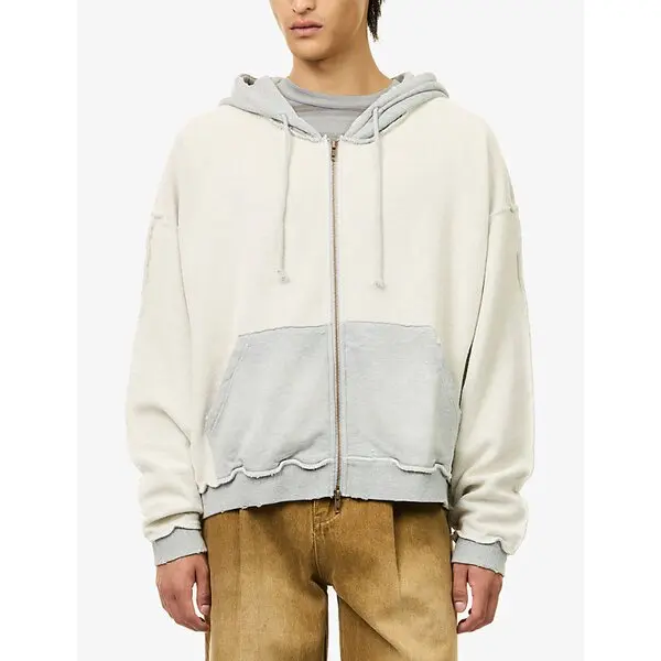 FOUND Insideout Zip-up Cotton Hoody