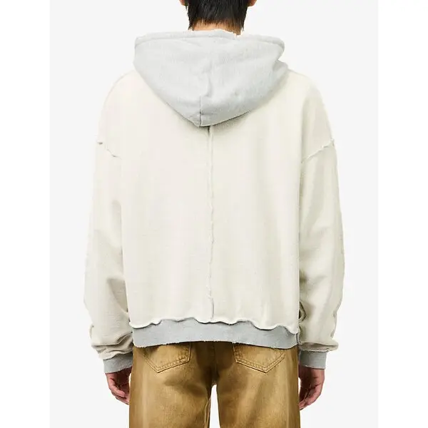 FOUND Insideout Zip-up Cotton Hoody