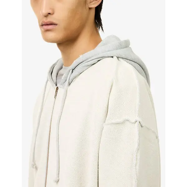 FOUND Insideout Zip-up Cotton Hoody