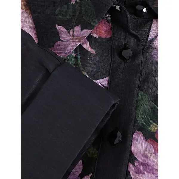 PHASE EIGHT Floral Woven Midi Dress