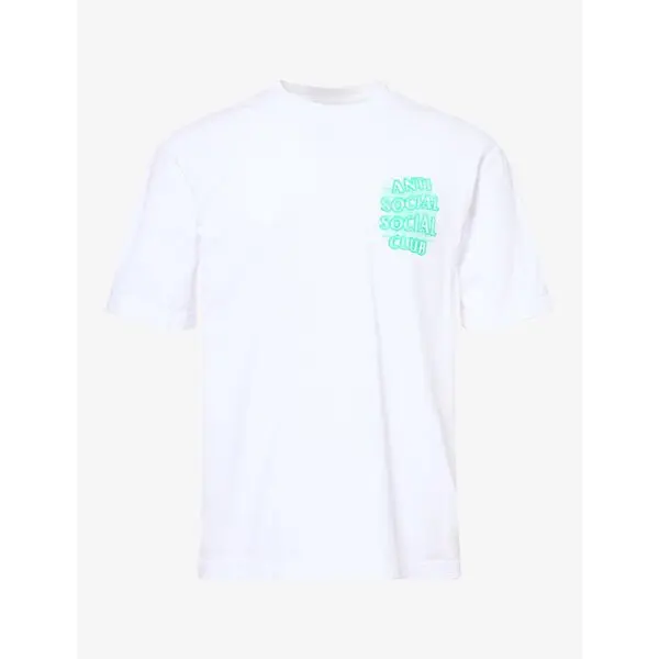 ANTI SOCIAL SOCIAL CLUB Glow In The Dark Cotton T-shirt