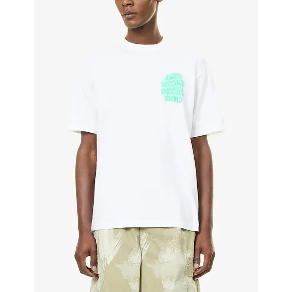 ANTI SOCIAL SOCIAL CLUB Glow In The Dark Cotton T-shirt
