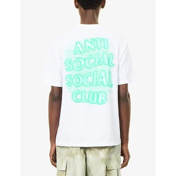 ANTI SOCIAL SOCIAL CLUB Glow In The Dark Cotton T-shirt