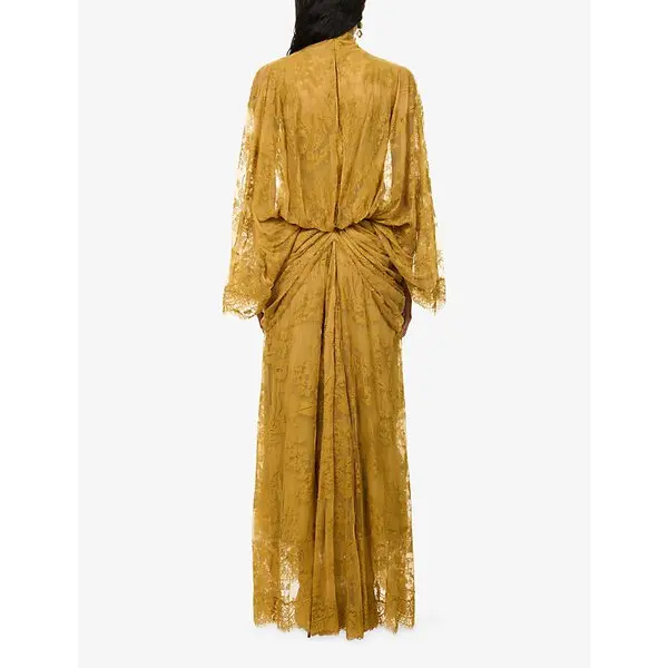 Zimmermann Ascent Batwing Lace Maxi Dress